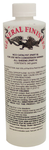 General Finishes Water Based 2K Conversion Varnish Catalyst 13 Ounce ...