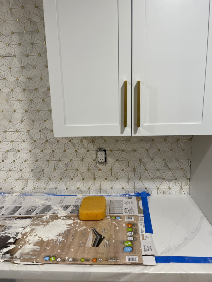Backsplash Grout color