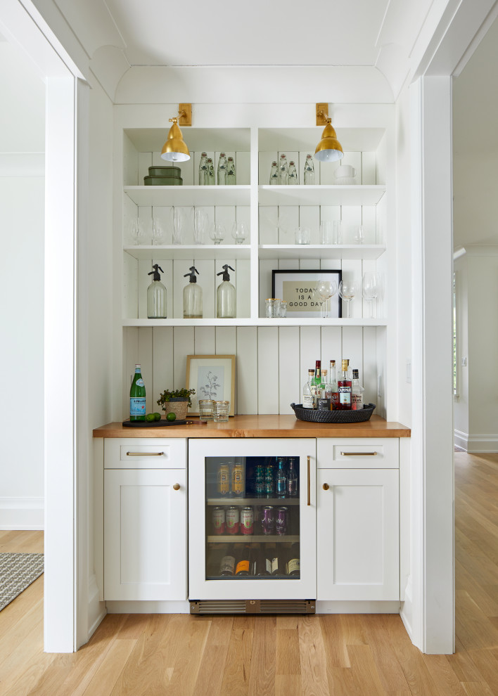 Farmhouse Fresh: TheGoodBuild - Farmhouse - Home Bar - New York - by ...