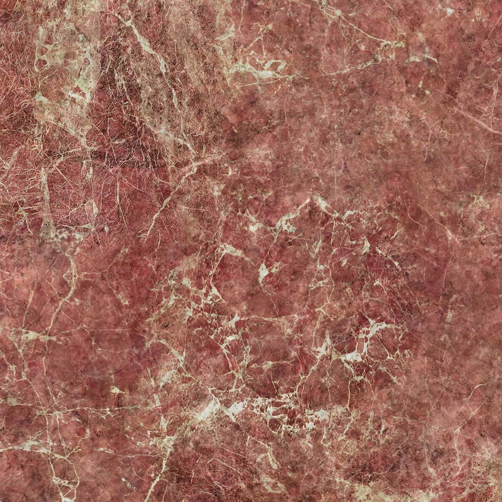 20"x20" Rose Marble Luxury Vinyl Tile, Set of 6, 20"x20" - Traditional ...