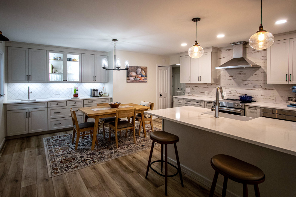 Zen Style Kitchen Design with Natural Elements - Transitional - Kitchen ...