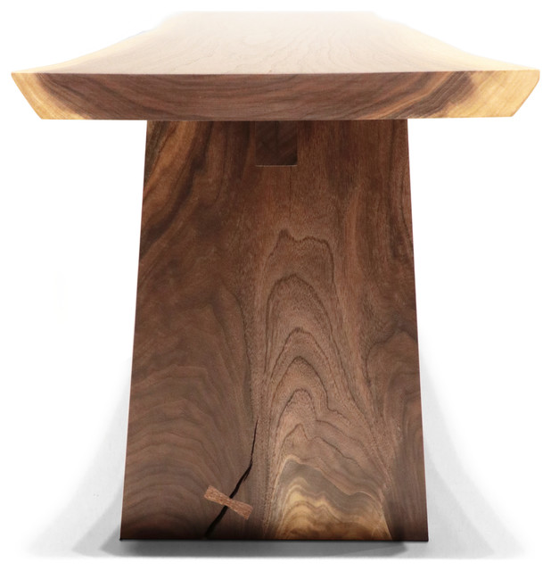 The PERFECT Live-Edge Bench-Handcrafted From Walnut - Transitional ...