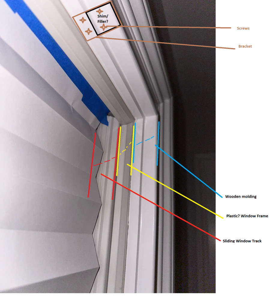 Interior mount shades with a shallow window?