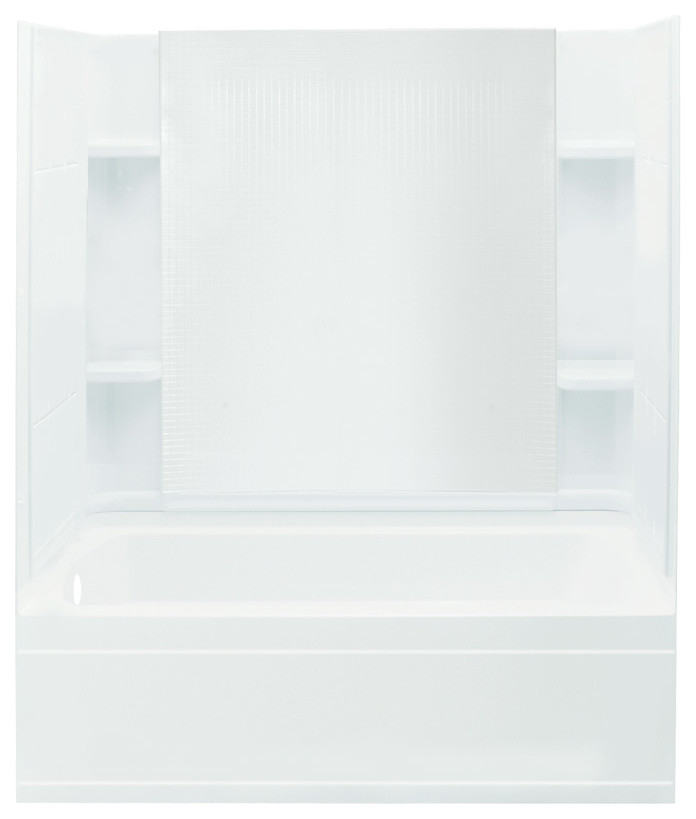Sterling Accord 74"x32"x60" Vikrell Tub/Shower, 32"x60"x74 ...