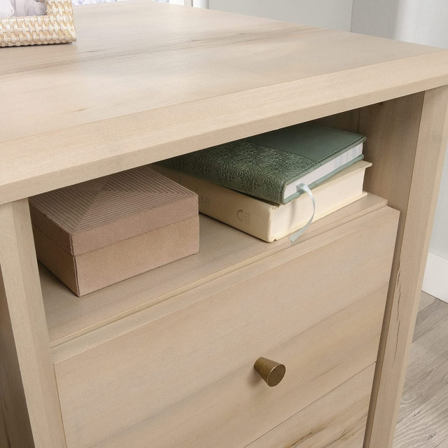 Rectangular Desk, Unique Design With Chamfered Edges and Drawers ...