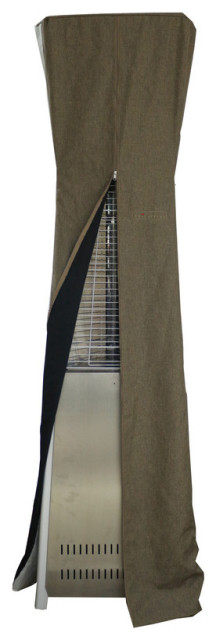 Az Patio Heaters Triangle Glass Tube Patio Heater Commercial Cover, Tan ...