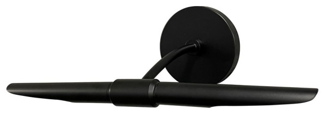 Harper LED Picture Light in Black - Transitional - Display And Picture ...