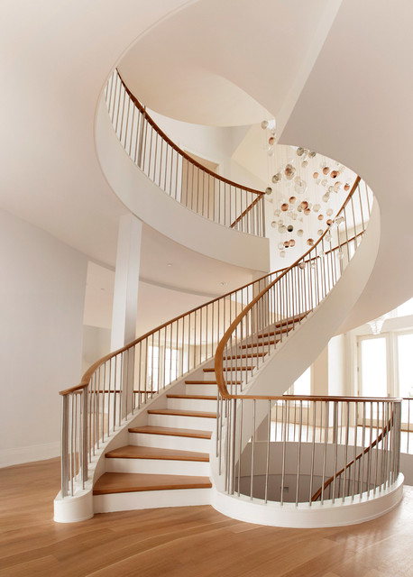 Unsupported Custom Stair - Contemporary - Staircase - Boston - by ...