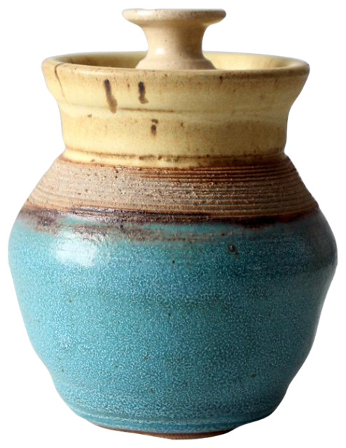 Consigned, Vintage Studio Pottery Jar - Farmhouse - Decorative Jars And ...