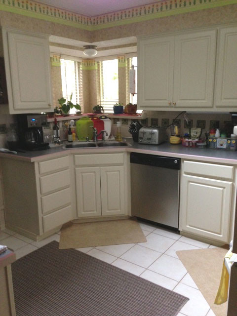 Crazy Cramped Kitchen