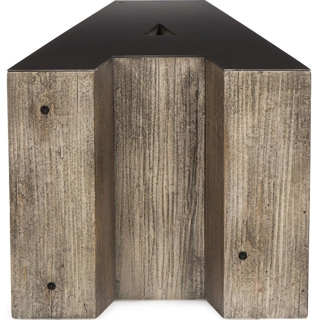 Resource Decor Alphabet Side Table, Letter A - Rustic - Side Tables And ...