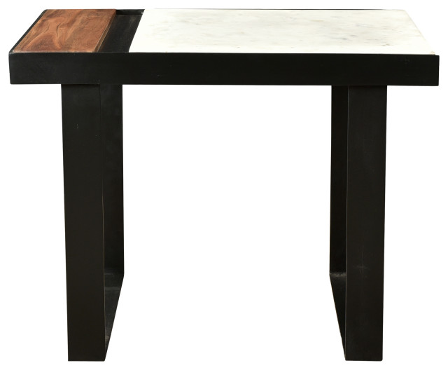 Contemporary Blox Side Table - Multicolor - Industrial - Side Tables ...