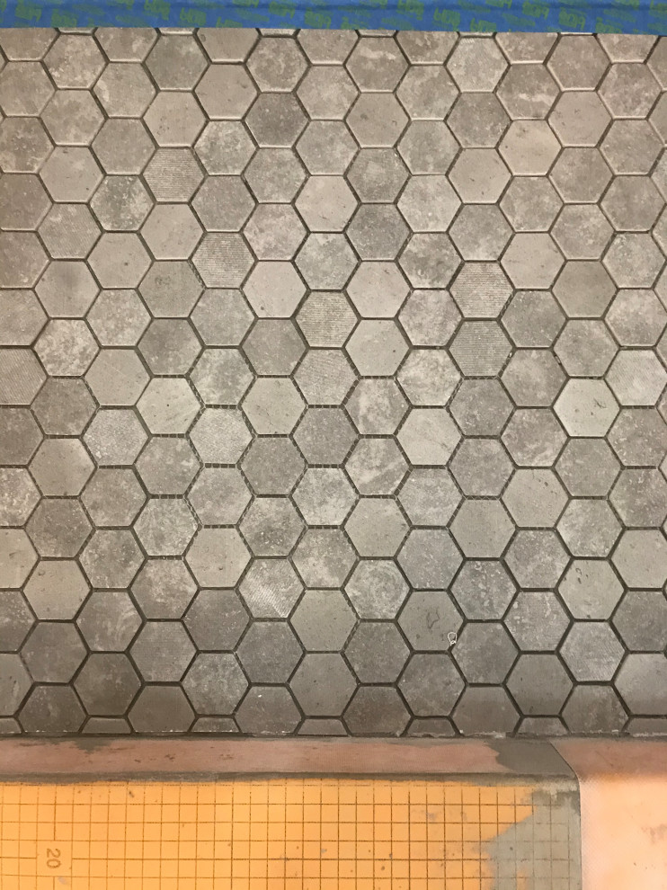 What color grout? Using spectralock pro premium?