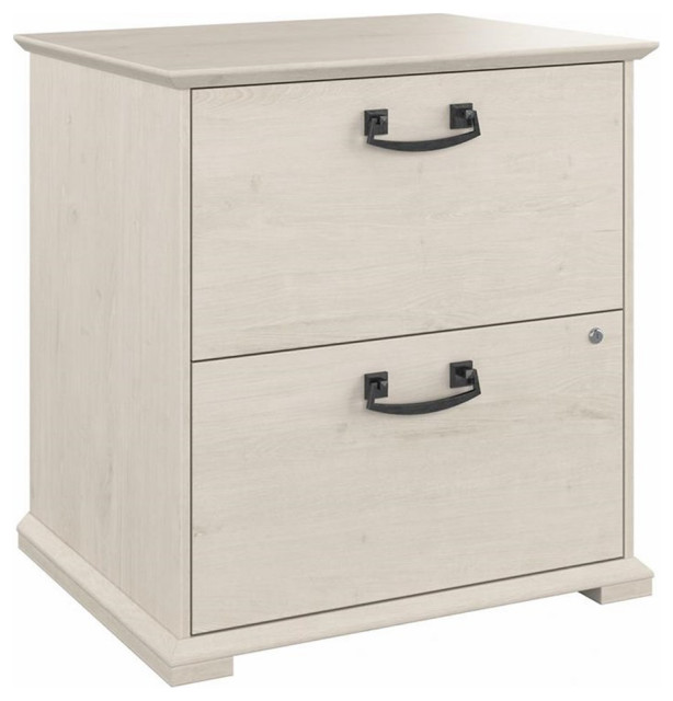Homestead Farmhouse Lateral File Cabinet in Linen White Oak ...