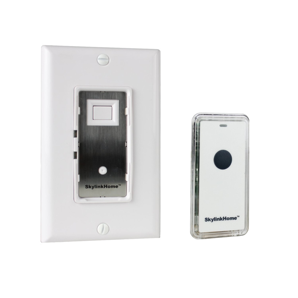 SkylinkHome ON/OFF Wall Switch Receiver with Snap-On Transmitter ...