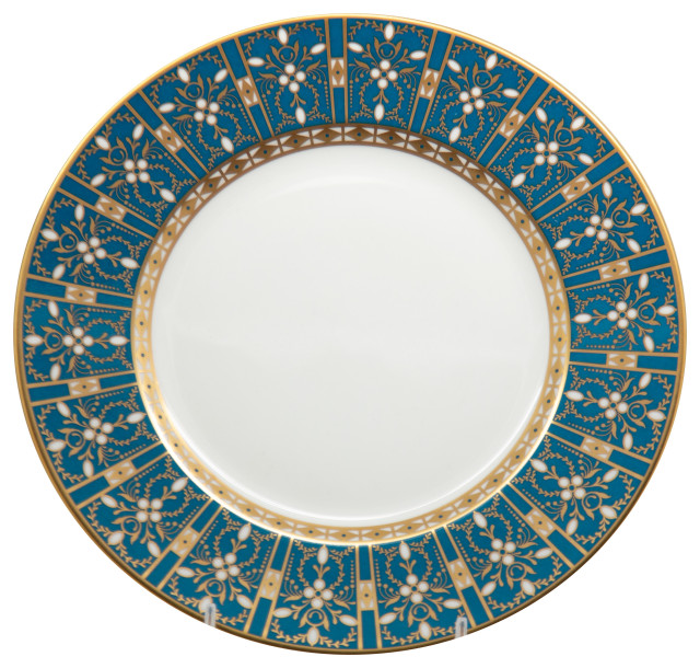 Wedgwood Basilica Salad Plate - Traditional - Salad And Dessert Plates ...