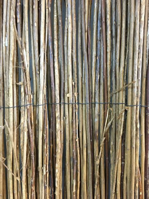 Willow Twig Privacy Screen Fence - Rustic - Home Fencing And Gates - by ...