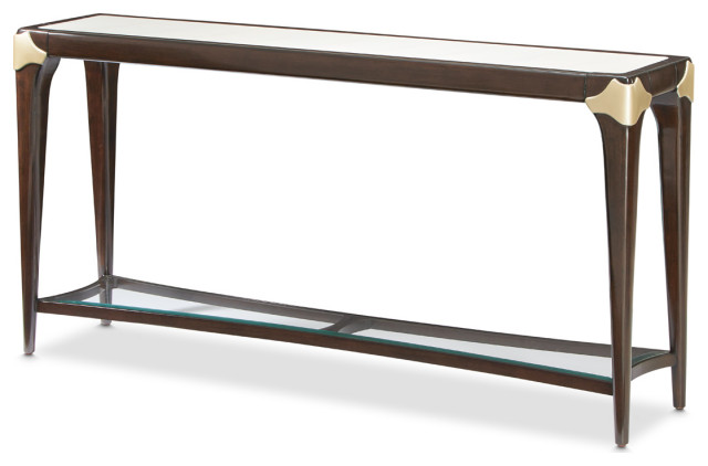 Paris Chic Console Table - Espresso - Midcentury - Console Tables - by ...