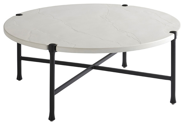 Round Cocktail Table - Transitional - Outdoor Coffee Tables - by ...