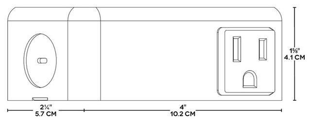 Under-Cabinet Junction Box - Contemporary - Lighting Hardware - by Bazz ...