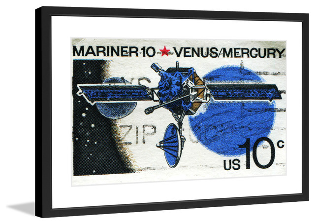 "Mariner 10" Framed Art Print, 36"x24" - Contemporary - Prints And ...