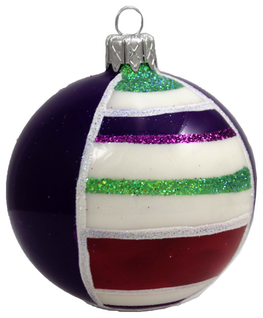 Santa Land Candyland Stripes S/3 Ornament Candy Sweet Treat Hard, 4 In ...