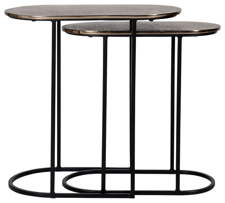 Oblong Nested End Tables (2) | OROA Chandon - Contemporary - Coffee ...