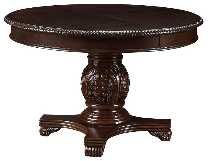 Acme Chateau De Ville Dining Table, Espresso Finish - Traditional ...
