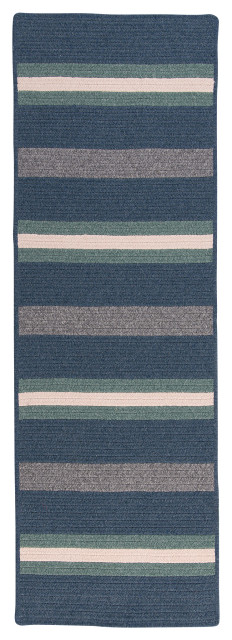 Colonial Mills Elmdale Runner Braided Rug, 30"x108" - Contemporary ...