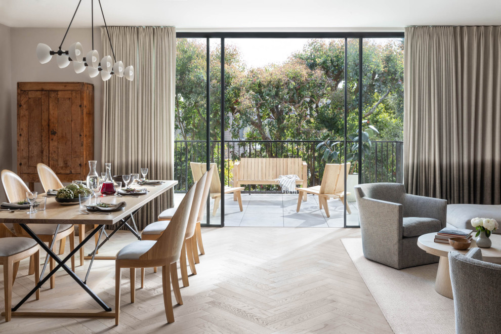 San Francisco Marina - Beach Style - Dining Room - San Francisco - by ...