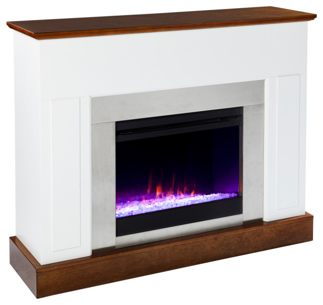 Trandling Color Changing Electric Fireplace - Transitional - Indoor ...