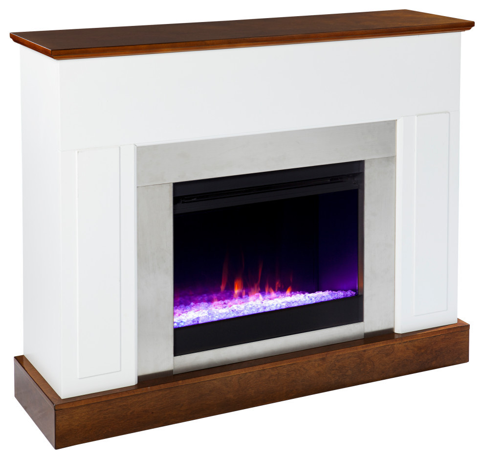 Trandling Color Changing Electric Fireplace - Transitional - Indoor ...