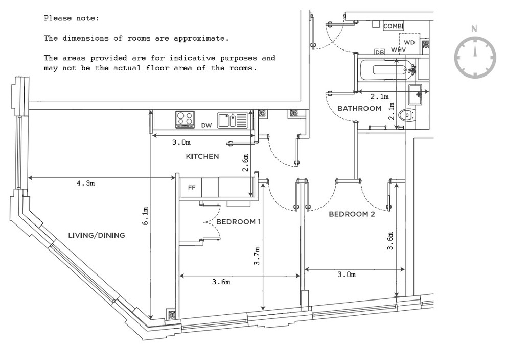 Awkward layout of dining/living room | Houzz UK