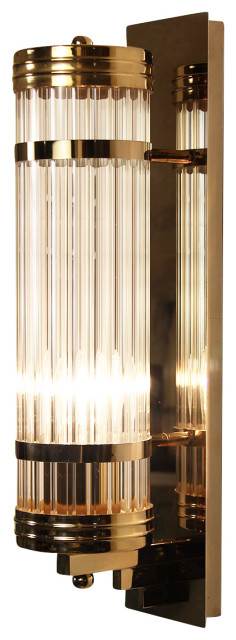 Roi Gold Sconce - Contemporary - Wall Sconces - by Trea Lighting | Houzz