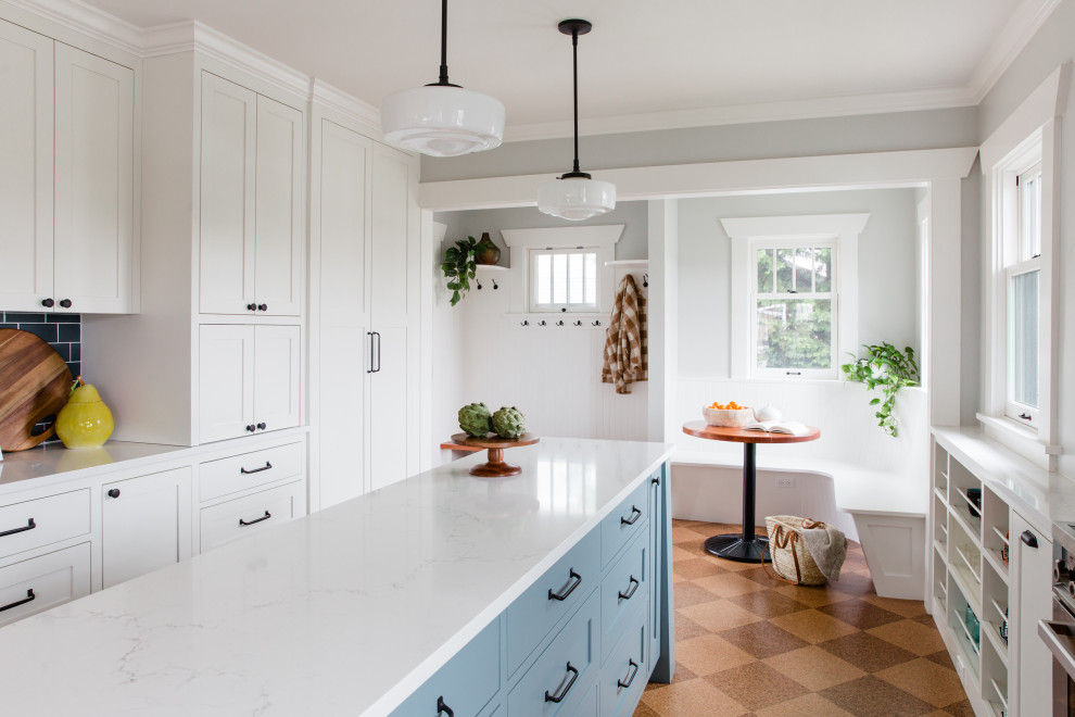 Classic Craftsman Reimagined - Kitchen - Seattle - by Jennifer Gardner ...