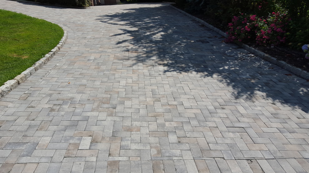 Nicolock Paver driveway - Contemporary - New York - by Driveway ...