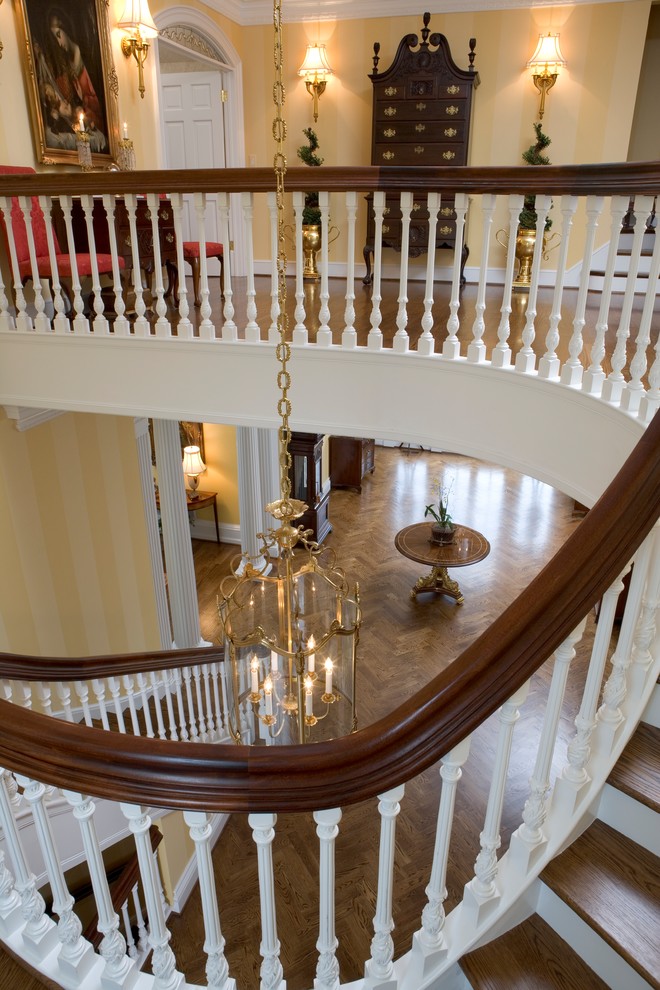 Georgian Manor - Traditional - Staircase - Philadelphia - by E. B ...