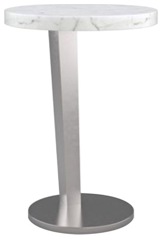 La Moda Tall Spot Table - Contemporary - Side Tables And End Tables ...