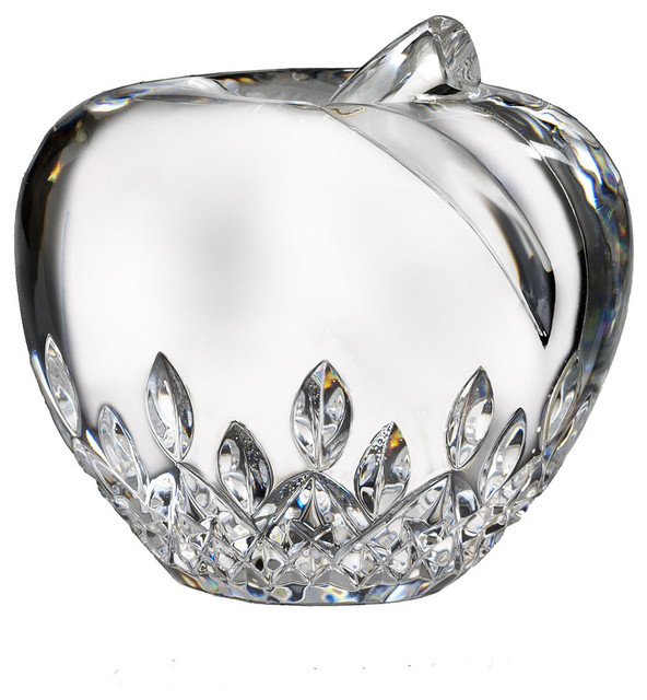 Waterford Apple Paperweight - Contemporary - Decorative Objects And ...
