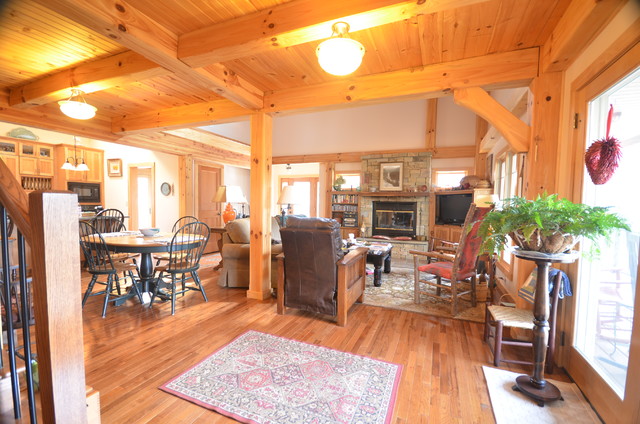 Craftsman Style Living Room Ceilings