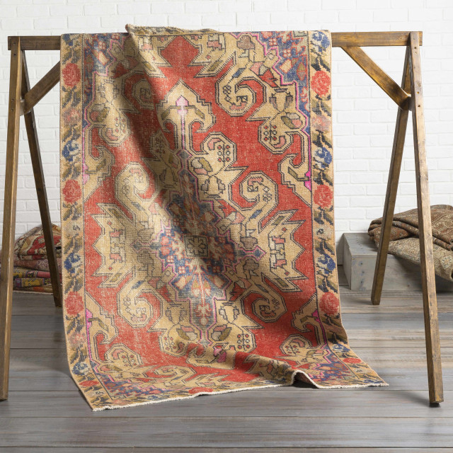Easington, 4'4"" x 7' - Mediterranean - Area Rugs - by Hauteloom | Houzz