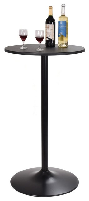 Modern 24" Round Pub Dining Bar Table - Contemporary - Outdoor Pub And ...