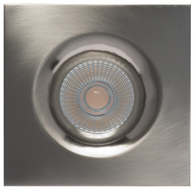 12 Watt LED Downlight - 3.5 in. - 120 Volt - Square - Remote Driver ...