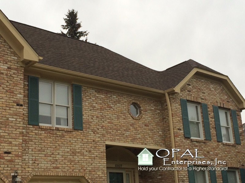 GAF Timberline Barkwood HD Shingle Roof in Naperville - Traditional ...