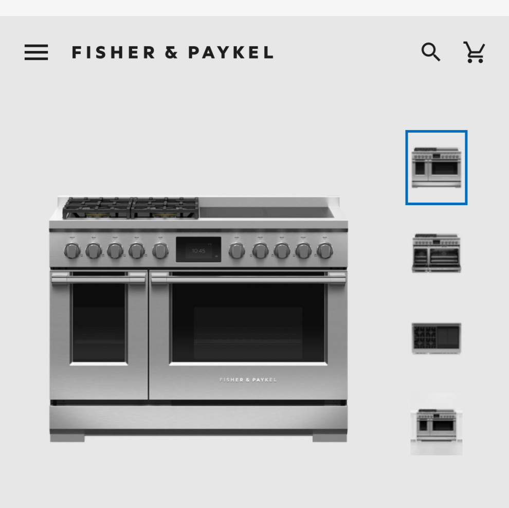 Advice on Fisher & Paykel gas AND induction hybrid range?