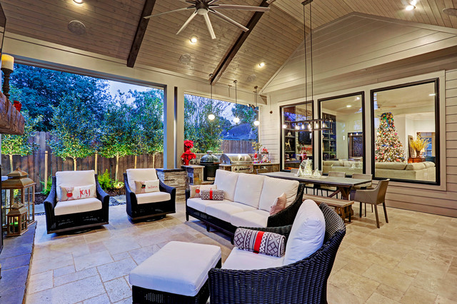 Project of the Month: July 2017 - Contemporary - Patio - Houston - by ...