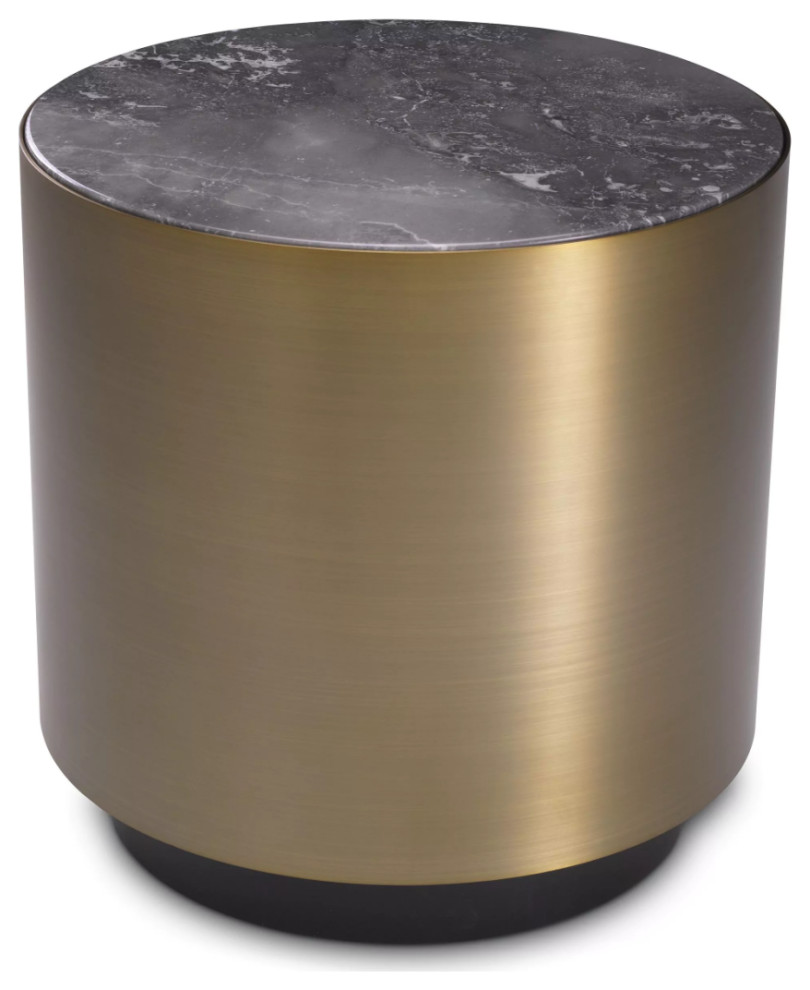 Cylindrical Modern Side Table | Eichholtz Porter - Contemporary - Side Tables And End Tables ...
