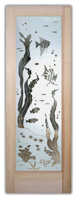 Interior Prehung Door or Interior Slab Door - Aquarium Fish - Primed ...