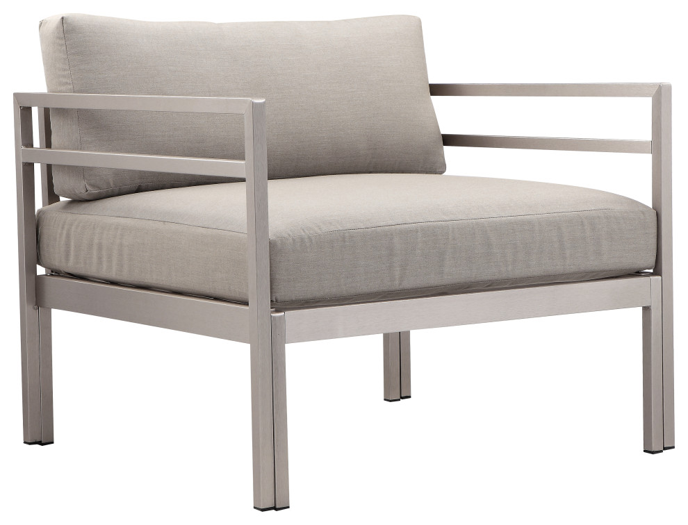 Cold Chair Gray - Contemporary - Outdoor Lounge Chairs - by Pangea Home ...