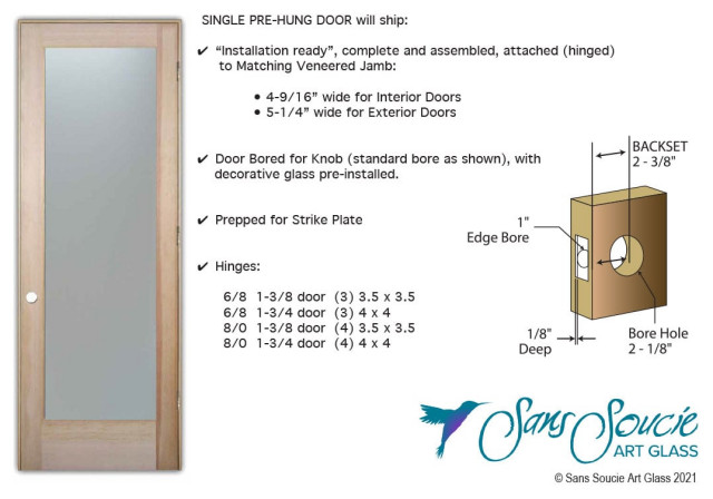 Pantry Door - Bread Basket - Primed - 28" x 80" - Book/Slab Door, 30 ...
